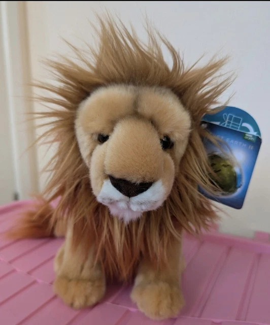 BBC EARTH LION Wild Animal Plush Soft Toy £0.99 - PicClick UK