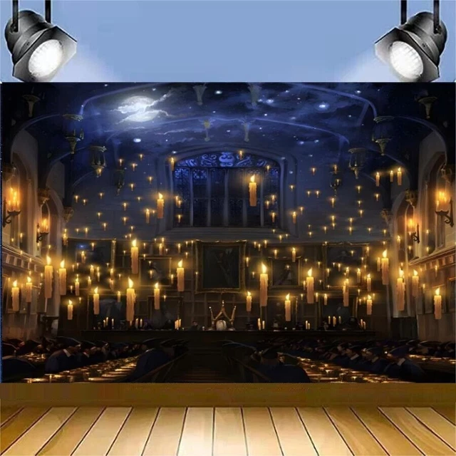 HARRY POTTER BACKDROP Photo studio Background Party Birthday Banner ...