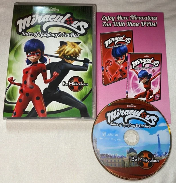 MIRACULOUS: TALES OF Ladybug & Cat Noir Be Miraculous DVD Bilingual 7 ...