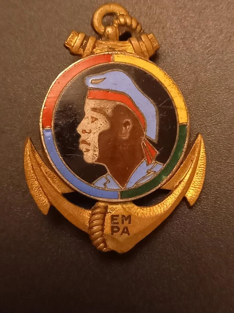 INSIGNE COLONIALE ECOLE Militaire Personnel Africain Drago Romainville EUR 49,00 - PicClick IT