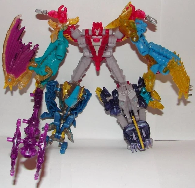 TRANSFORMERS BEAST HUNTERS Abominus Complet Cyberverse Predacon Rising ...