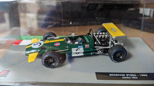 BRABHAM BT26A ICKX Winner German GP 1968 #6 Altaya F1 Collection 1/43 ...