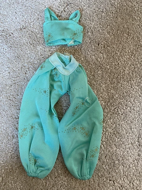 DISNEY DOLL ALADDIN Princess Jasmine Palace Costume from Aladdin Outfit ...