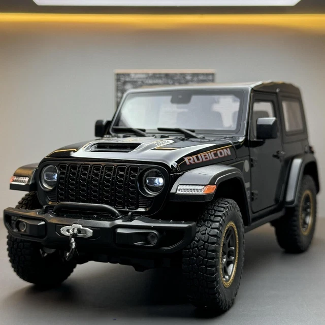 VOITURE DE COLLECTION 1/18 Jeep Wrangler Rubicon Scale Diecast Model ...