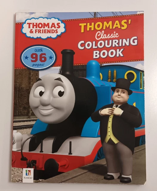 THOMAS THE TANK Engine & Friends: Thomas' Classic Colouring Book 96 ...