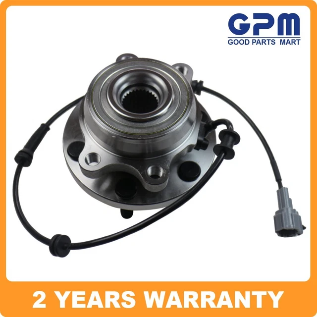 FRONT WHEEL BEARING Hub Fit For A Nissan Navara D40 Pathfinder R51 ...