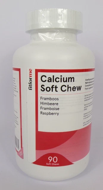 FITFORME-CALCIUM HIMBEERE 90 Gummis - 03/2027 EUR 32,39 - PicClick DE