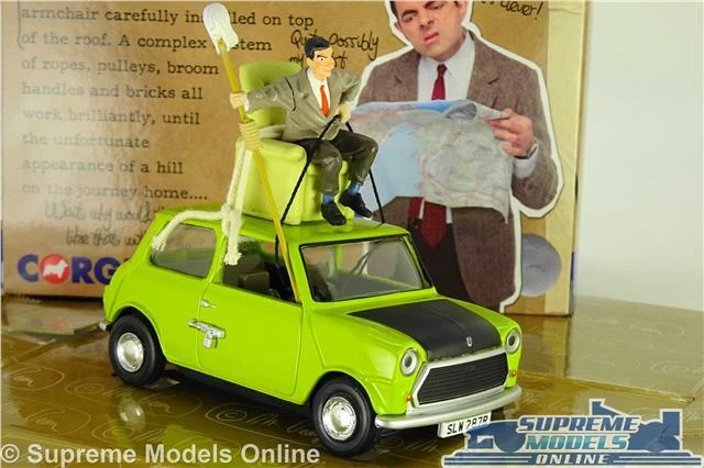 MR BEAN MINI Model Car Green 1:36 Scale Do It Yourself Bean's Beans ...