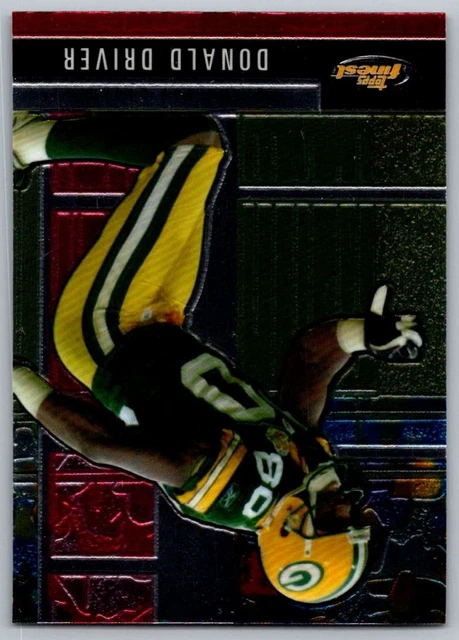 2008 TOPPS TRIPLE Threads Platinum Donald Driver Green Bay Packers #71 ...