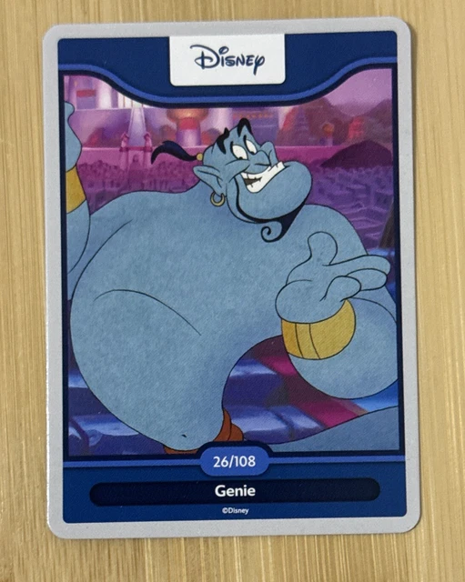 GENIE CARD WOOLWORTHS 2024 Disney Worlds Of Wonders Tracked Postage EUR ...