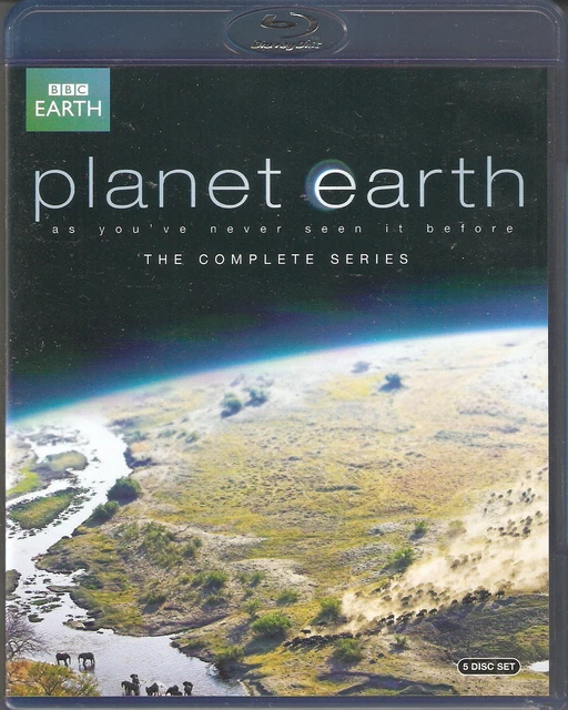 PLANET EARTH - Complete BBC Series. David Attenborough (5xBlu Ray Box ...