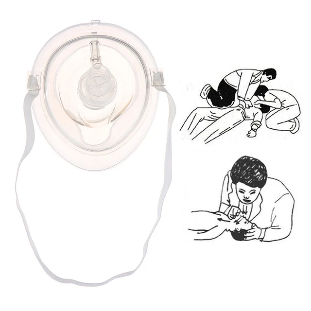 POCKET FIRST AID Kit CPR Resuscitator Rescue Mouth to Mouth One-way ...