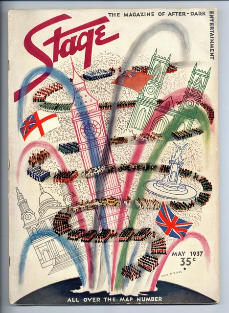 STAGE MAGAZINE VOL. 14 #8 GD 1937 £20.58 - PicClick UK