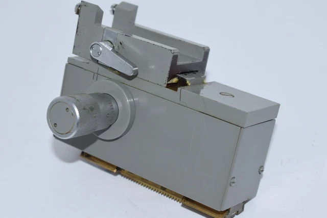 MICROMETER LINEAR TRANSLATION Slide Adjustment Fixture Assembly 3-7/8 ...
