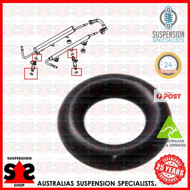 FROM RAIL TO Injector Seal Suit VW Golf 2.0 GTI GOLF VII (5G1, BQ1, BE1 ...