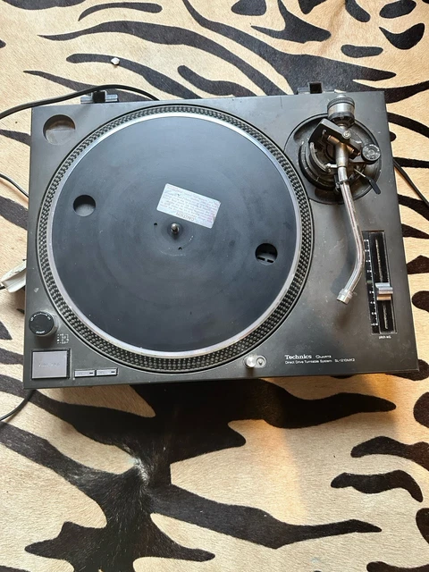 TECHNICS SL-1210MK2 TURNTABLE - Black £285.00 - PicClick UK
