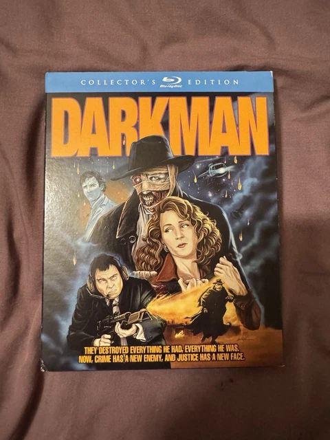 DARKMAN COLLECTOR'S EDITION Blu Ray. Scream Factory. Region A Slipcover ...