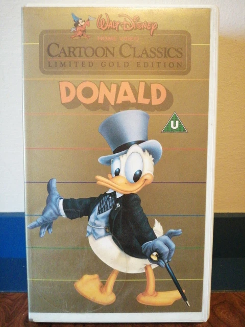 Donald Duck Cartoon Classics Walt Disney Vhs Top Zustand Eur 24 40
