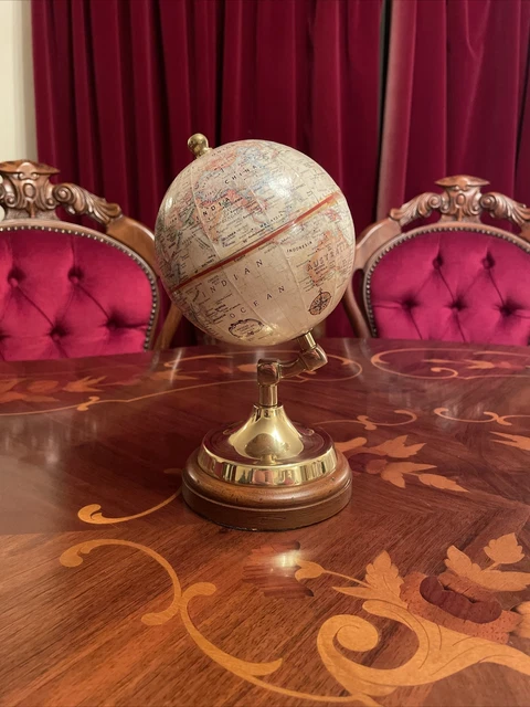 RARE THOMAS BLAKEMORE Replogle Globe On Brass And Wood Stand £70.00 ...