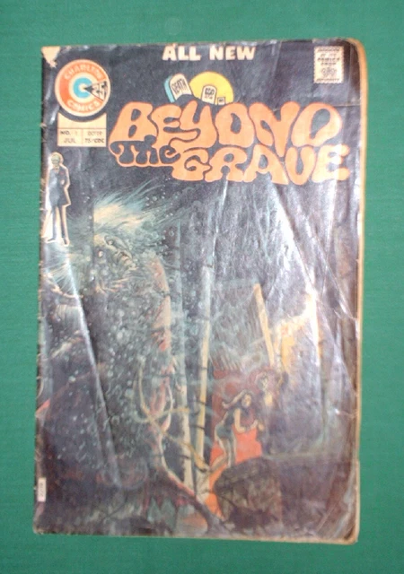 CHARLTON COMICS BEYOND The Grave No 1 July 1975 Horror Comic Very Good ...