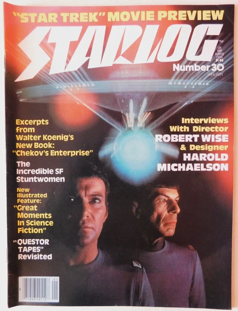 STARLOG MAGAZINE N° 30 Star Trek EUR 15,00 - PicClick FR