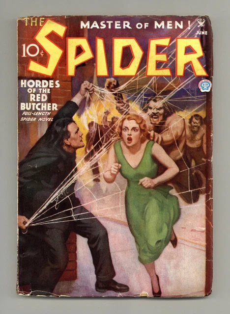SPIDER PULP JUIN 1935 Vol. 6 #1 VG EUR 165,84 - PicClick FR