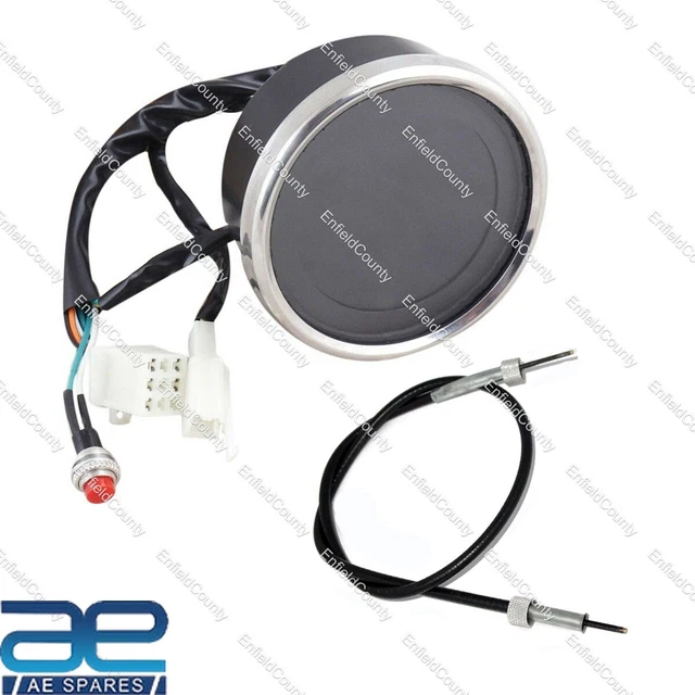 NUMÉRIQUE COMPTEUR & Câble Pour Royal Enfield Electra Classique 350 ...