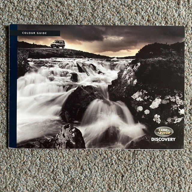 LAND ROVER DISCOVERY Colour Guide brochure ref LR 912 small format £3. ...