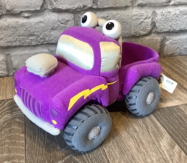 TRACTOR TOM - Rev The Truck Purple Soft Toy by Vivid Imaginations 2002 ...