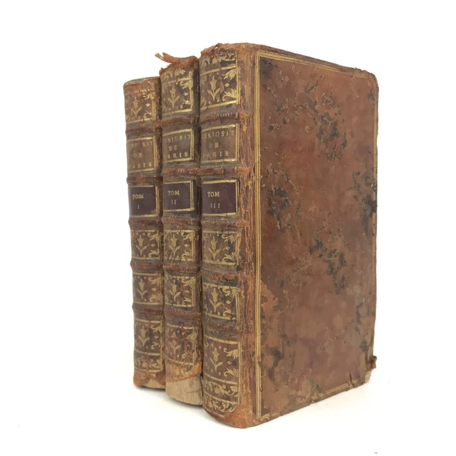 CURIOSITÉS DE PARIS, DE VERSAILLES, MARLY 1778 Georges-Louis Le Rouge ...