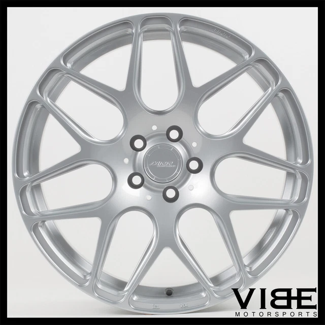 19& MRR FS01 Silver Flow Forged Concave Wheels Rims Fits Nissan 350Z ...