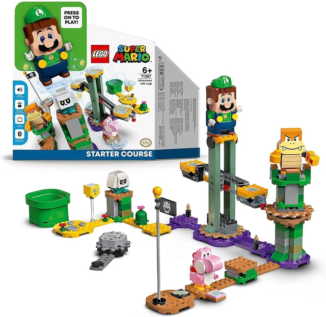 LEGO SUPER MARIO Adventures With Luigi Starter Set 71387 $100.47 ...