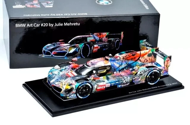 BMW ORIGINAL MINIATUR Model ART CAR #20 by Julie Mehretu - 80435B54CC9 ...