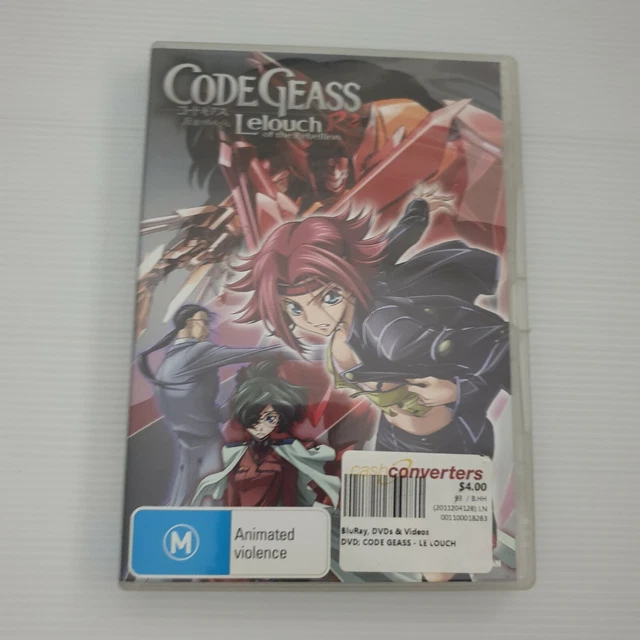 CODE GEASS LELOUCH of the Rebellion R2 Vol 5 DVD 2008 Region 2 & 4 £11. ...