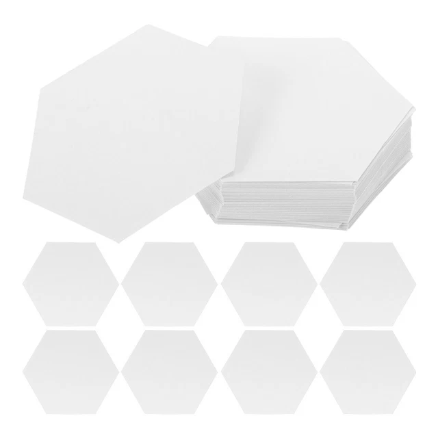 100 PCS SEWING Pattern Paper Quilting Templates Patchwork Piecing for £ ...