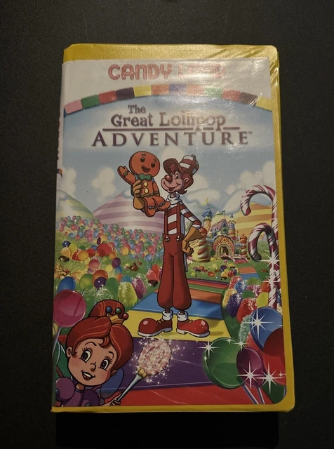 CANDY LAND THE GREAT LOLLIPOP ADVENTURE VHS Clamshell Case Rare OOP~ D1 ...