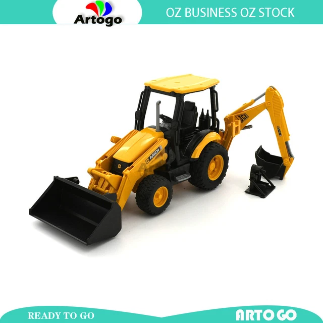 LICENSED JCB MIDI CX Backhoe loader Yellow scale 1:16 Loader Toy Model ...