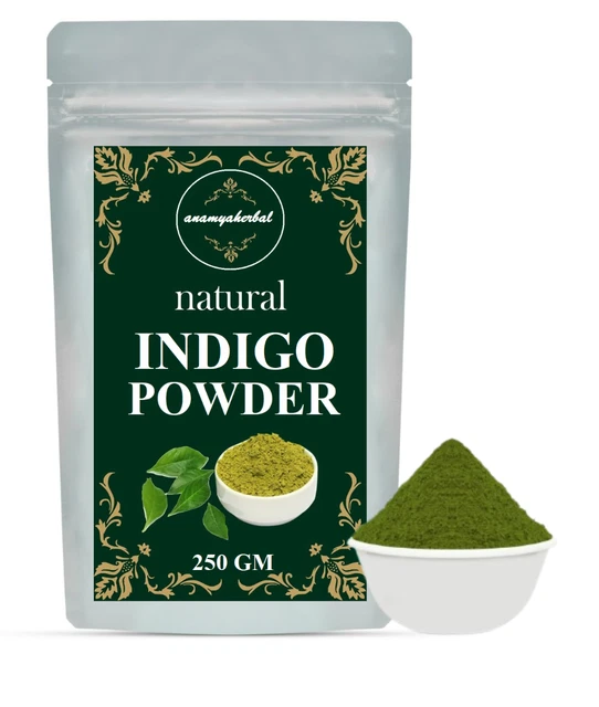 100% NATURAL PURE Indigo Powder (Indigofera Tinctoria) Hair/Beard Dye ...