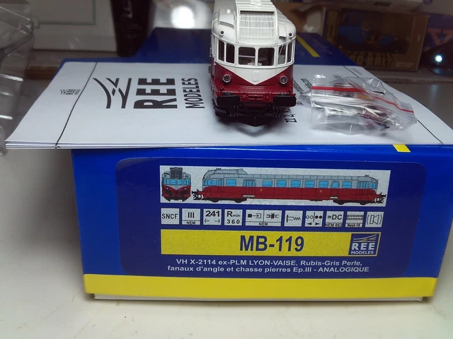 AUTORAIL DIESEL VH IROQUOIS SNCF REE-MB- 119 HO DC EUR 259,00 - PicClick FR