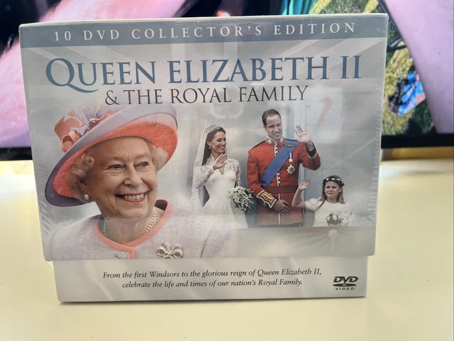 QUEEN ELIZABETH II & The Royal Family DVD 10 Discs Box Set 1917 To 2012 ...