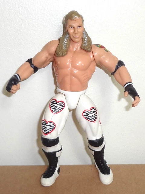 1996 JAKKS WWF Shawn Michaels Heartbreak Kid Hbk White Wrestling Figure ...