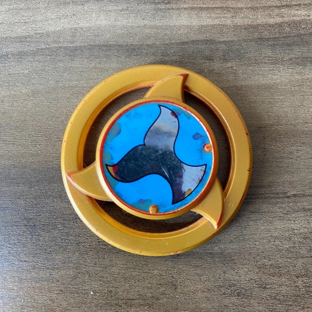 POWER RANGERS __ BLUE RANGER WIND MORPHER DISC __ Ninja Storm coin ...