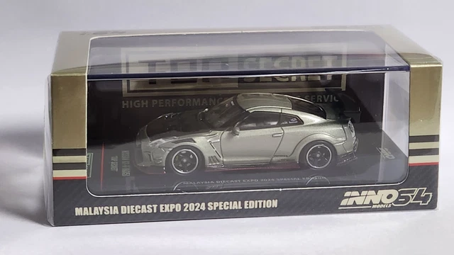 1:64 INNO64 NISSAN Skyline GT-R R35 Top Secret Malaysia Diecast Expo ...