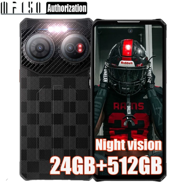 IIIF150 AIR 3 Android 14 Rugged Smartphone 24GB+512GB Dual SIM 4G Cell ...