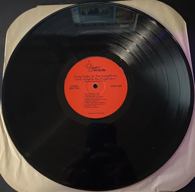 SIGNED LONG NIGHT at the Longhorn Gerry Andal Roughriders Gerri Pye VG ...