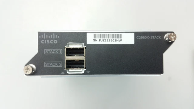 CISCO C2960X-STACK-V02 MODULE for C2960X switch with 50cm cable - NEW ...
