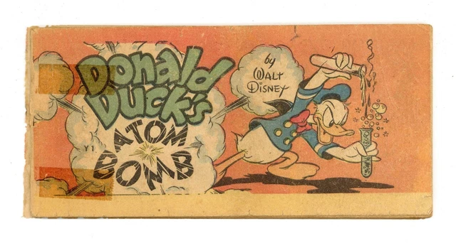 DONALD DUCK'S ATOM Bomb Mini Comic #1 FR 1.0 1947 £140.94 - PicClick UK