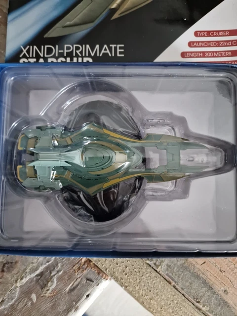STAR TREK EAGLEMOSS Xindi Primate Starship Not Xl This Is Standard ...