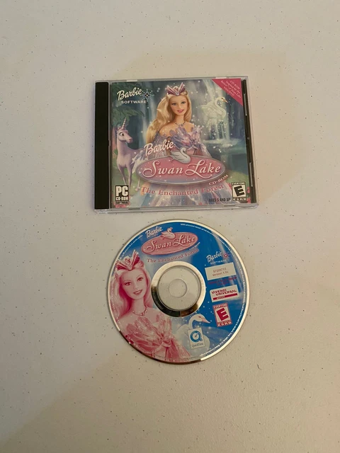 2003 MATTEL BARBIE of SWAN LAKE The Enchanted Forest CD-ROM Windows PC ...