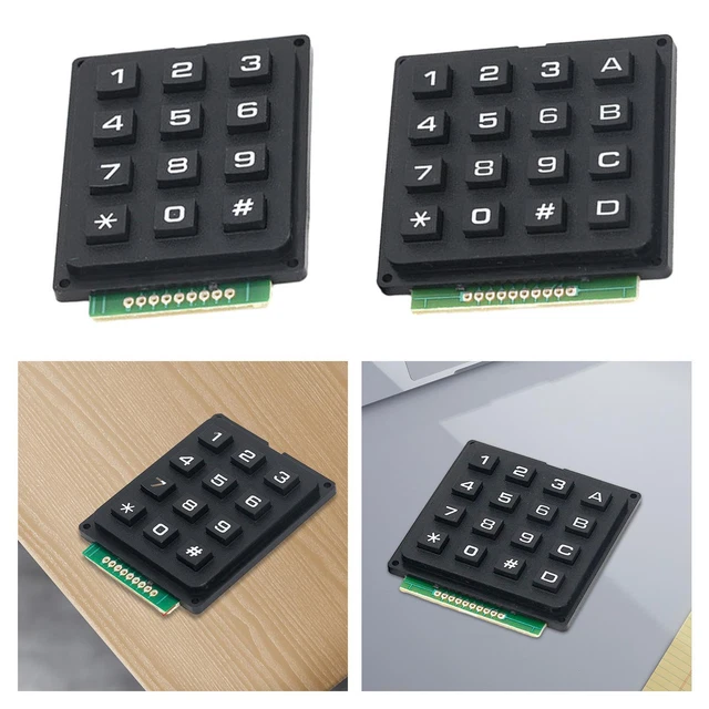 MATRIX KEYPAD, KEYBOARD Modules, MCU Board Matrix Array Switch ...